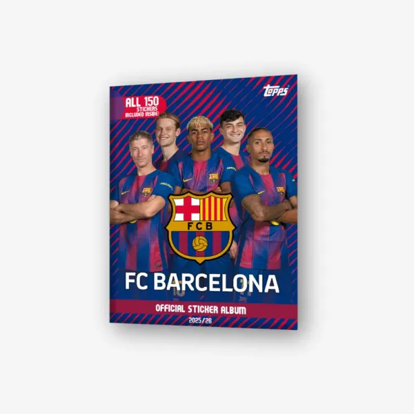 Topps 2025-26 FC Barcelona Sticker album - Big Cards