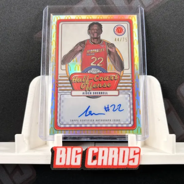 Aiden Sherrell - Topps Chrome McDonald's All American - Big Cards