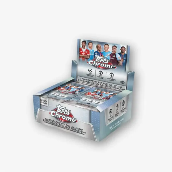 2025-26 Topps Chrome UEFA Club Competitions - Jumbo box - Big Cards