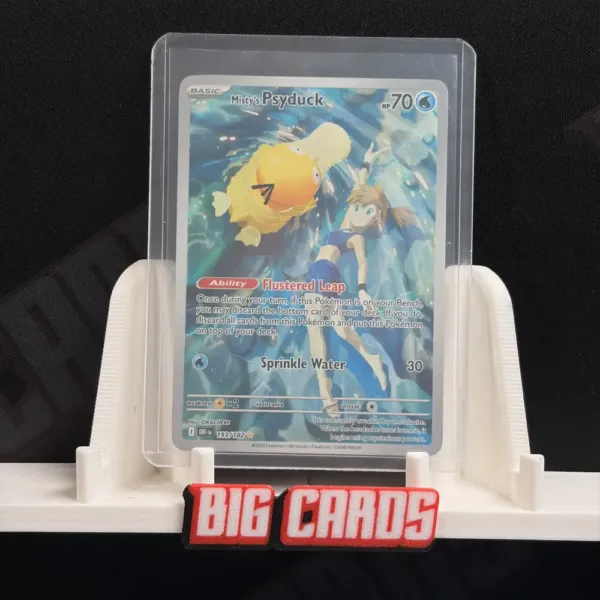 Misty's Psyduck - Pokemon Destined Rivals - Big Cards